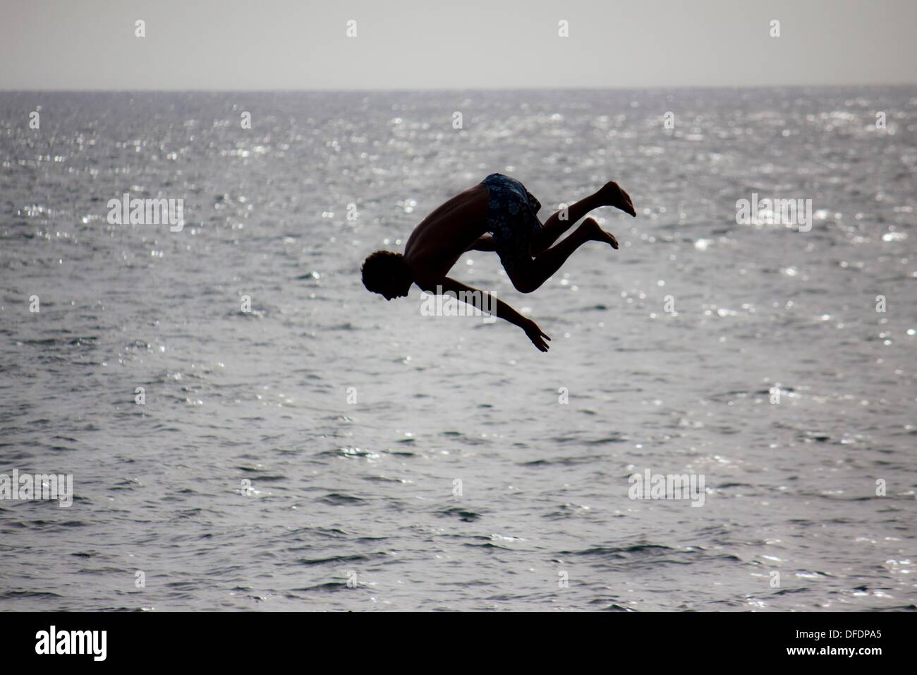 Madeira water jump hi-res stock photography and images - Alamy