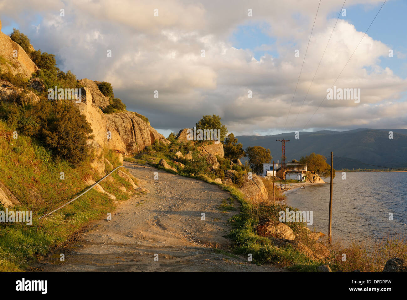 Turkey, View of Lake Bafa Nature Park Stock Photo - Alamy