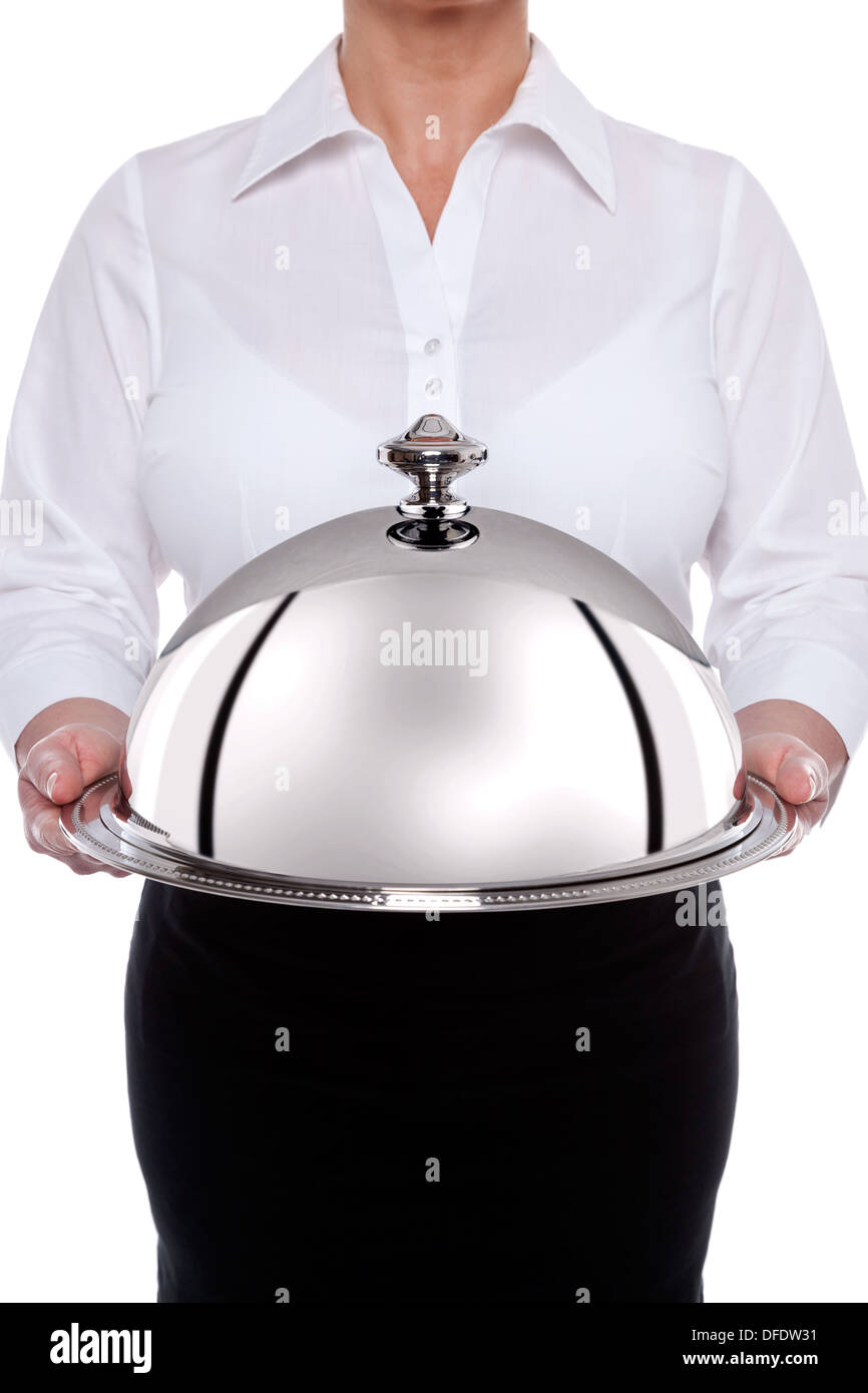 Silver service waiter hi-res stock photography and images - Alamy
