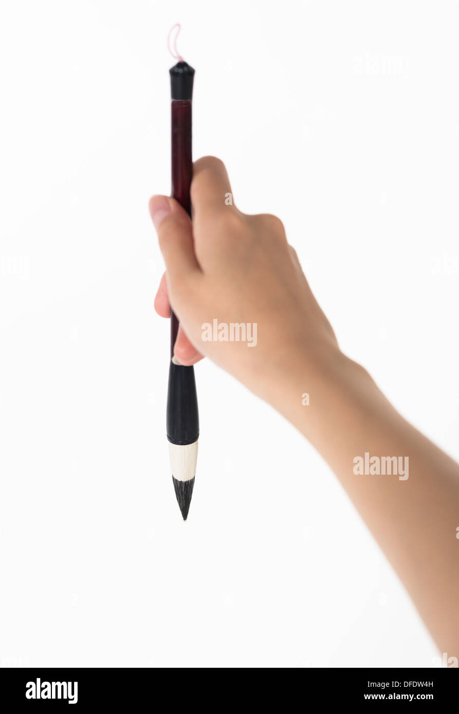 Writing brush hi-res stock photography and images - Alamy