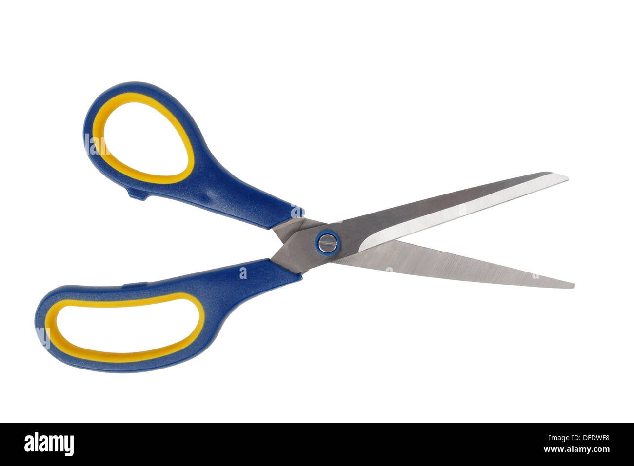 Scissors On White Stock Photo - Alamy