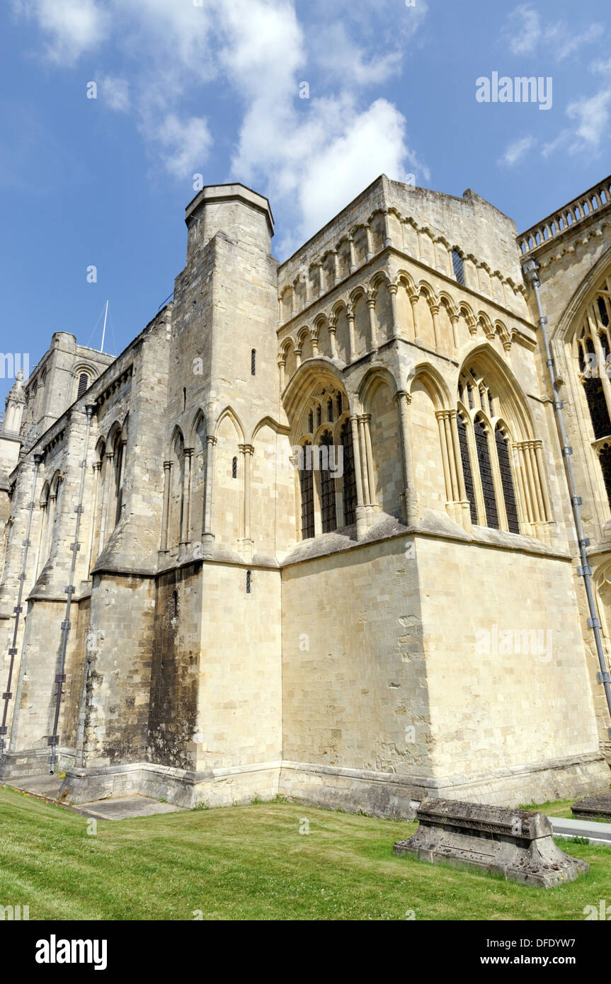 Winchester Cathedral, Winchester, Hampshire, England, UK, GB Stock ...