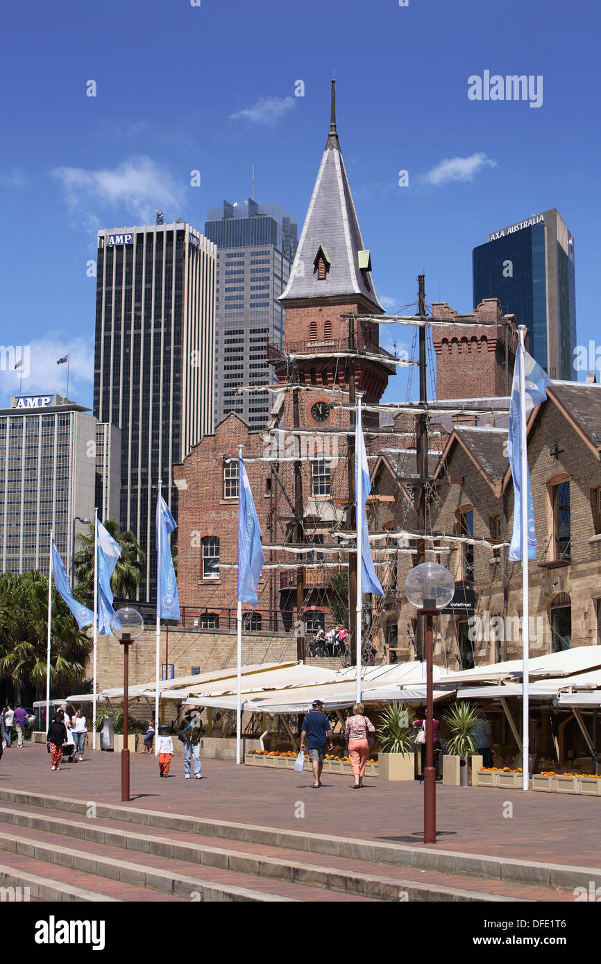 Historic buildings The Rocks, Sydney, Australia Stock Photo - Alamy