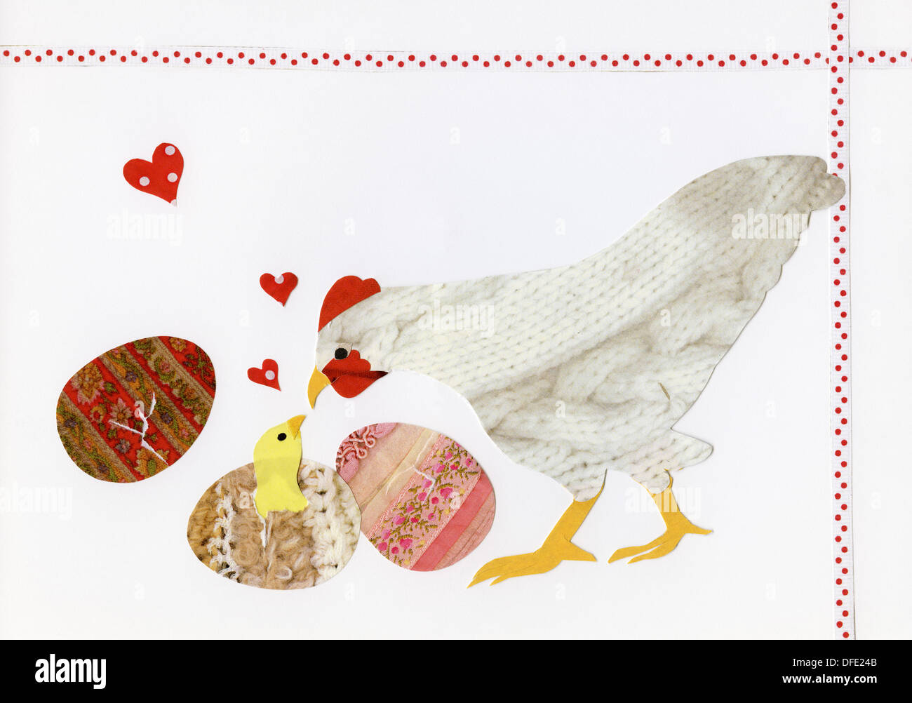 Chicken, Kraft Paper Stock Photo - Alamy