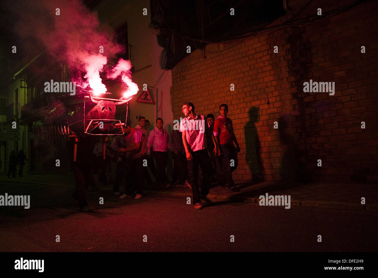 Toro de fuego hi-res stock photography and images - Alamy