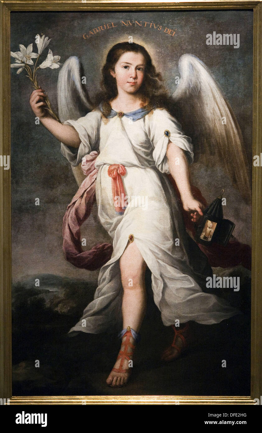 Archangel gabriel art hi-res stock photography and images - Alamy