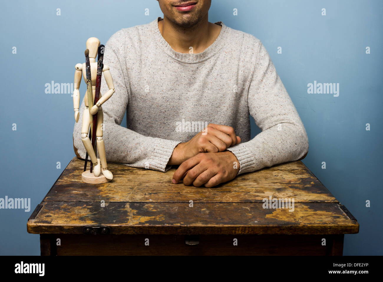 Young man dummy hi-res stock photography and images - Alamy