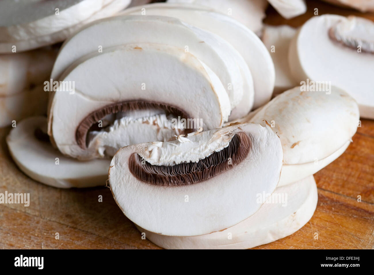 edible mushroom - button mushroom - champignon Stock Photo - Alamy
