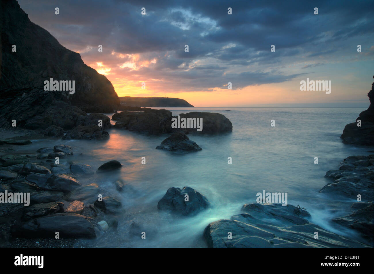 Tresaith beach hi-res stock photography and images - Alamy
