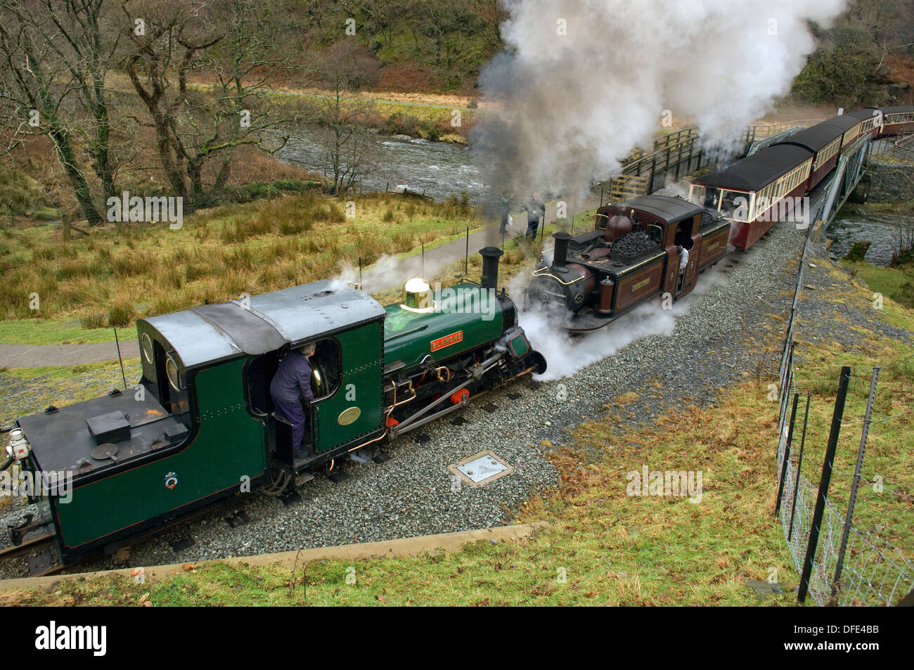 Welsh narrow gauge railway hi-res stock photography and images - Alamy