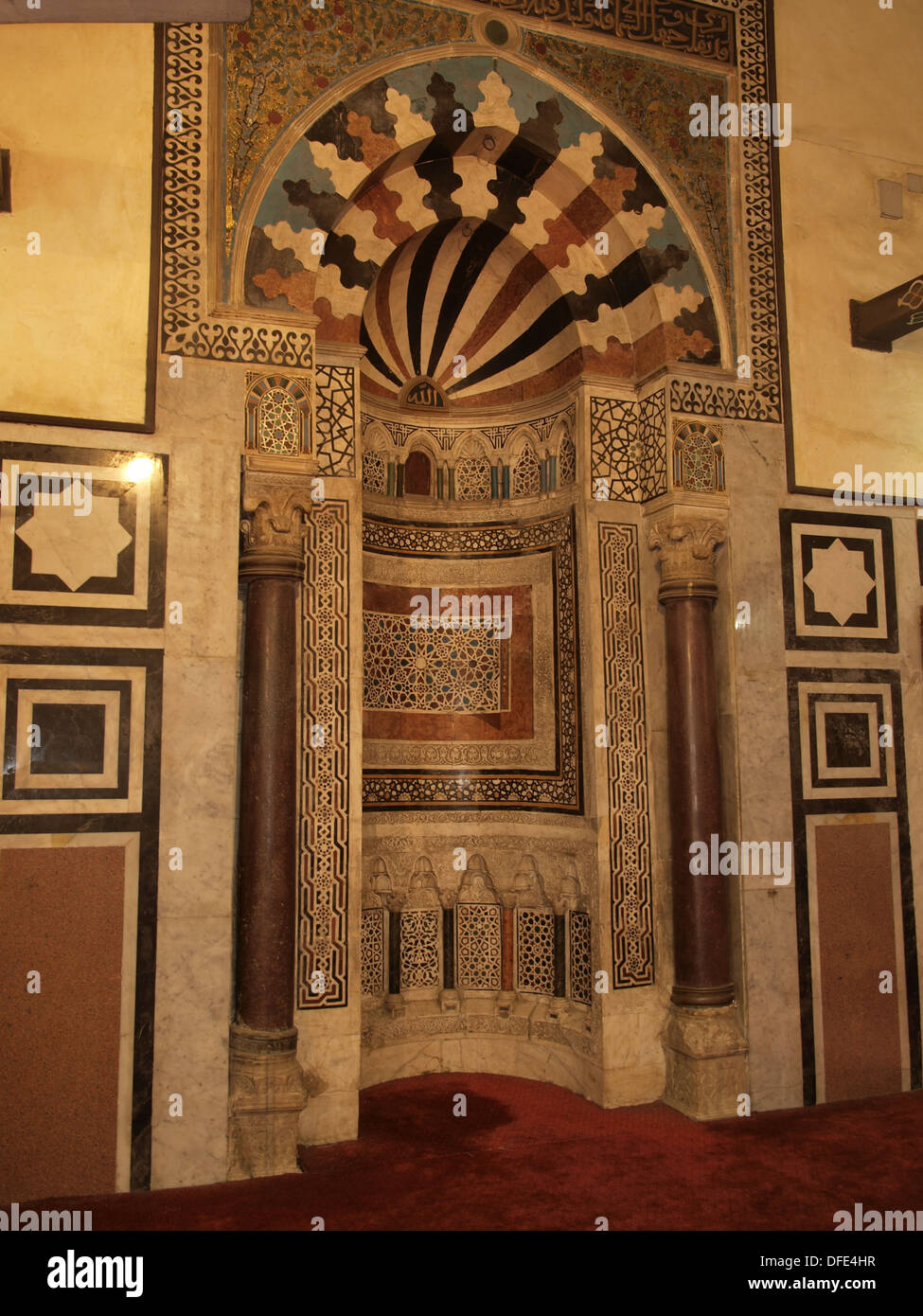 Mihrab al azhar mosque cairo egypt hi-res stock photography and images ...