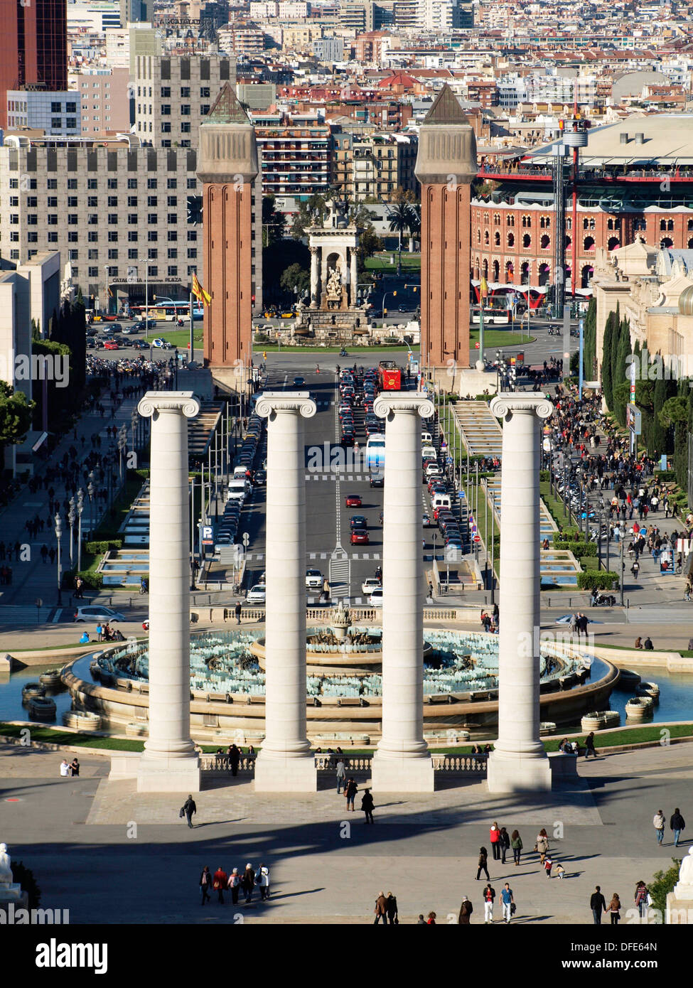 The four columns hi-res stock photography and images - Alamy
