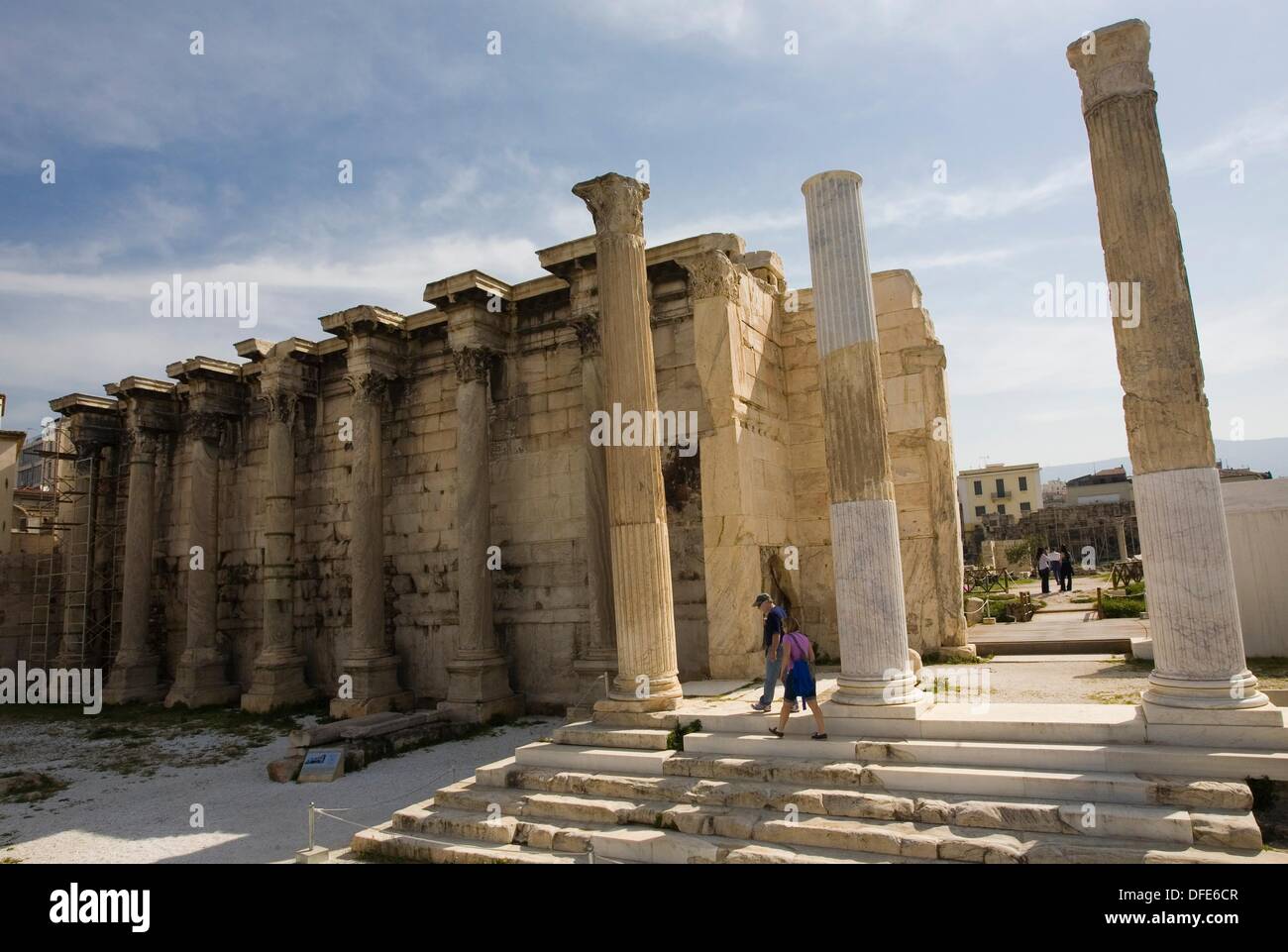 Hadrian´s Library. Athens. Greece Stock Photo - Alamy