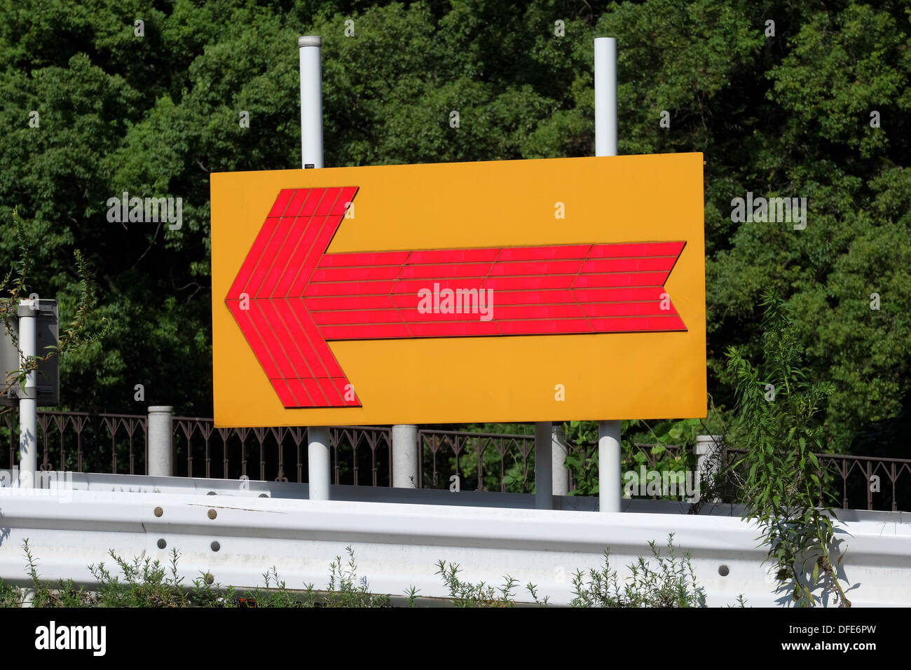 Red arrow sign Stock Photo - Alamy