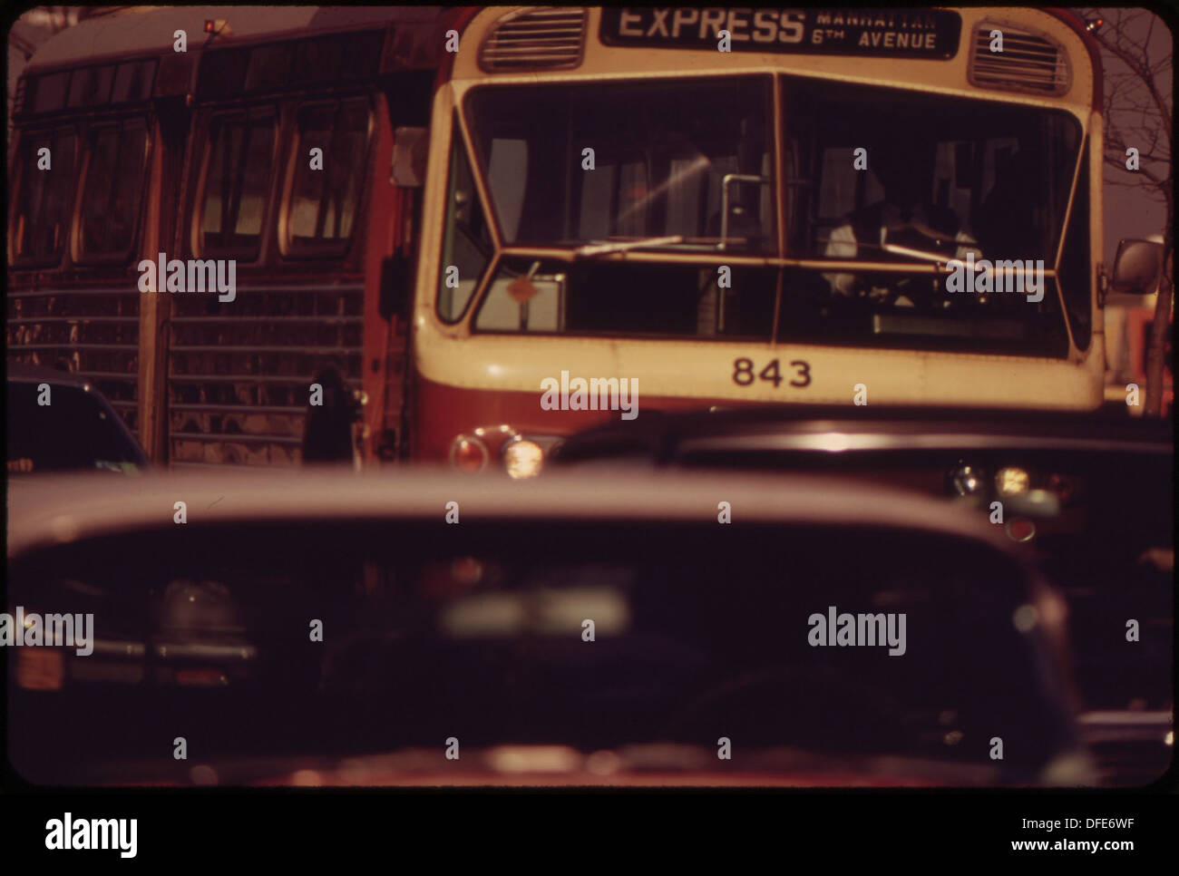 New york city bus transportation hi-res stock photography and images ...