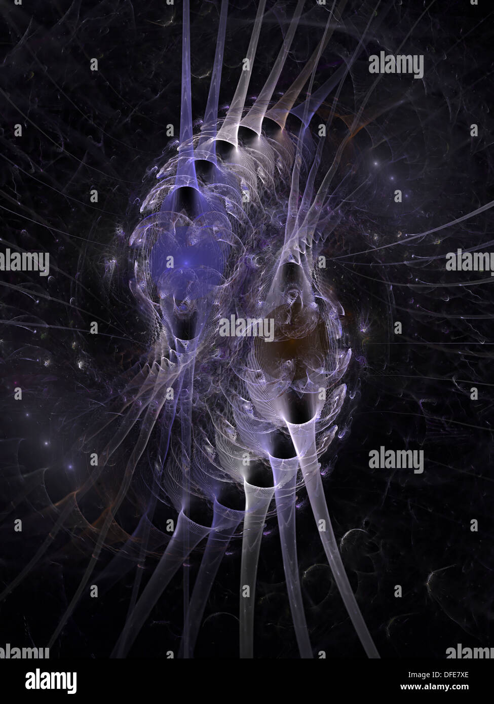 Illustration alien creatures on hi-res stock photography and images - Alamy