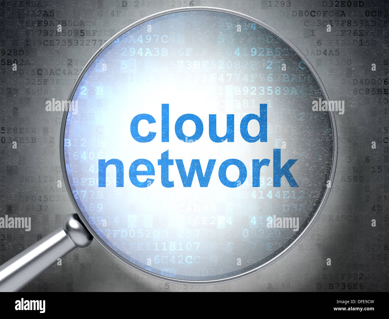 Cloud computing technology, networking concept: optical glass wi Stock Photo - Alamy