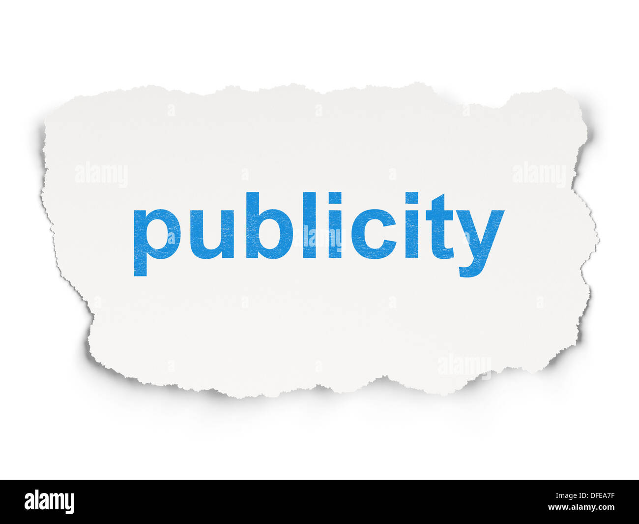 Advertising concept: Publicity Stock Photo - Alamy