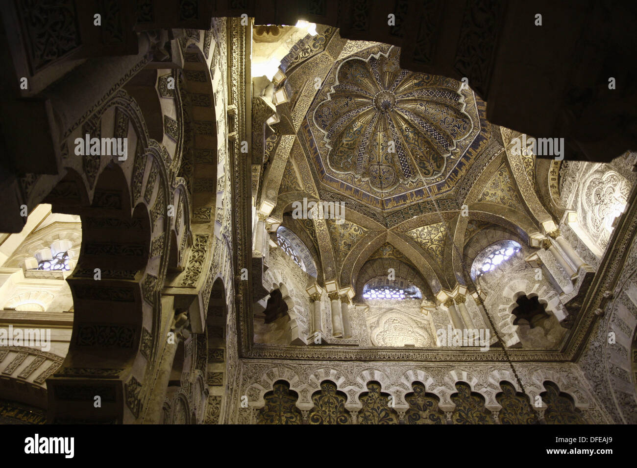 Dome Mihrab Mosque Cordoba High Resolution Stock Photography and Images ...