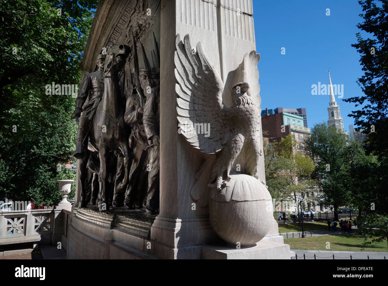54th massachusetts regiment memorial hi-res stock photography and ...