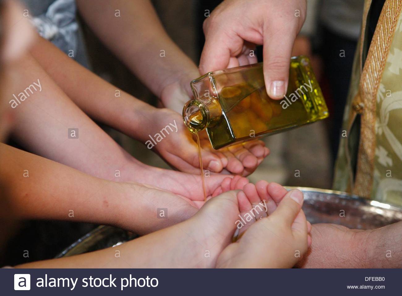 Oil For Baptism High Resolution Stock Photography and Images - Alamy