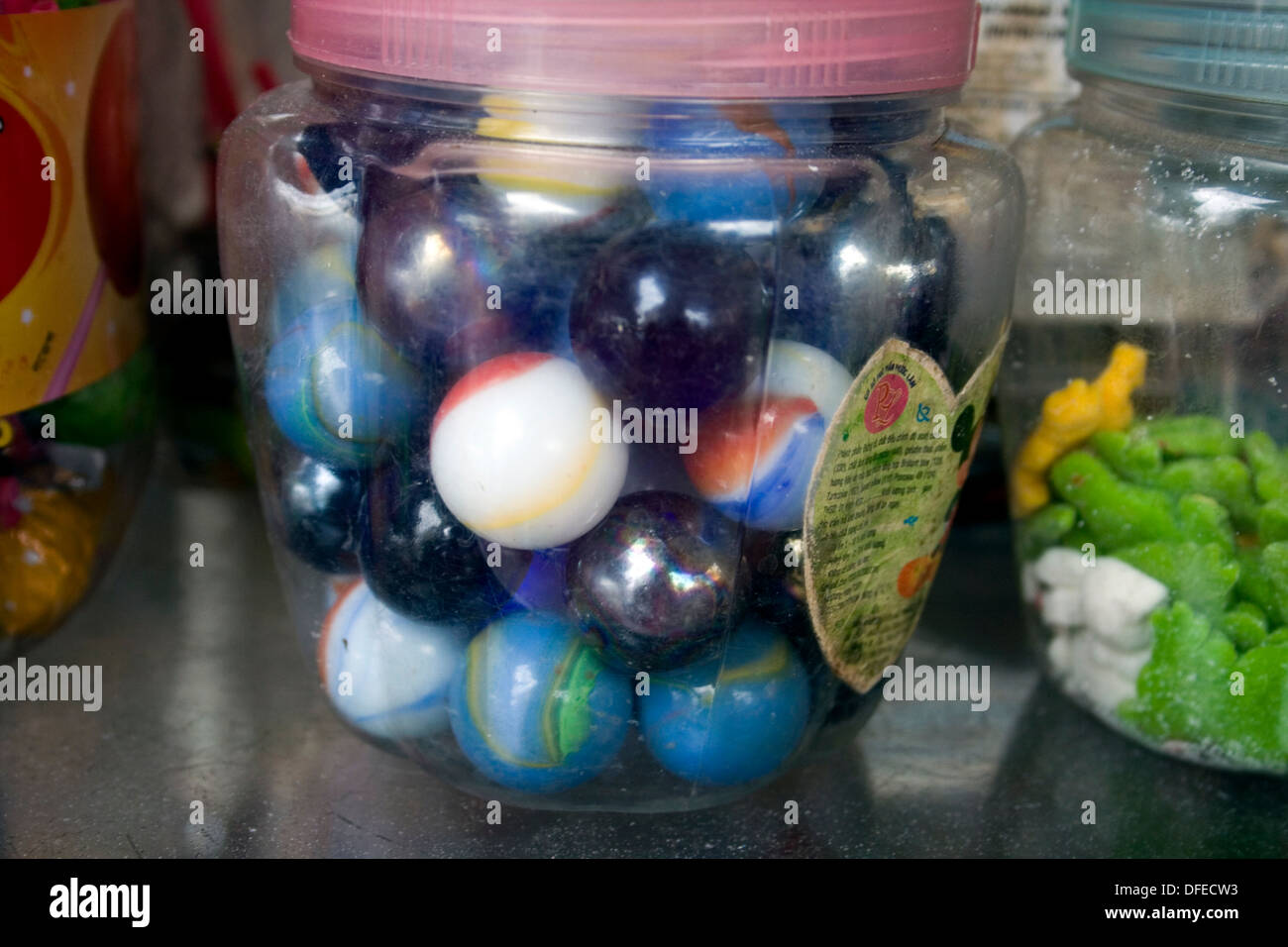 Jar of marbles hi-res stock photography and images - Alamy