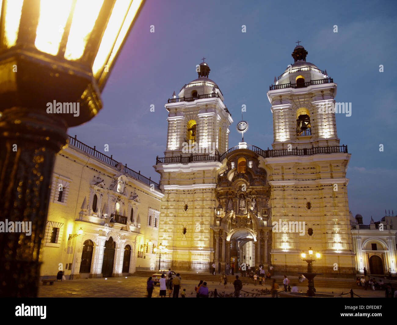 Lima Illuminate Cityscape High Resolution Stock Photography and Images ...