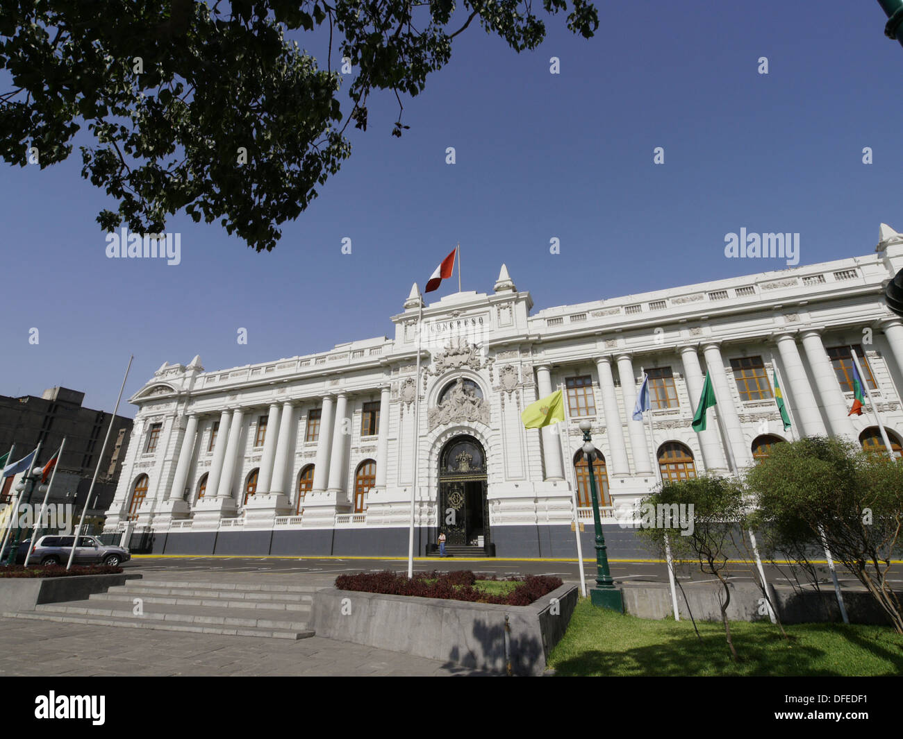 Congress building lima peru hi-res stock photography and images - Alamy