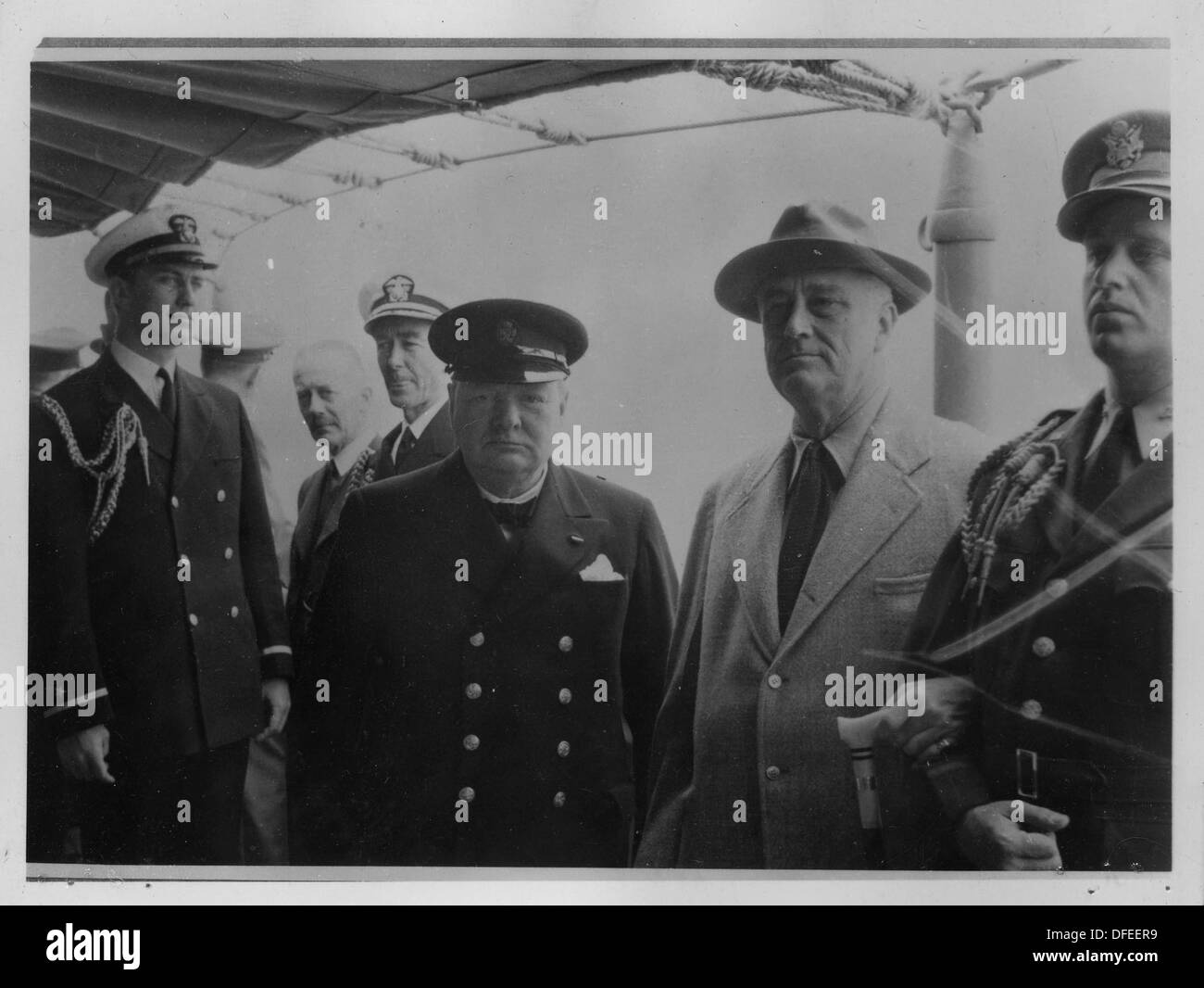 F d r jr churchill hi-res stock photography and images - Alamy