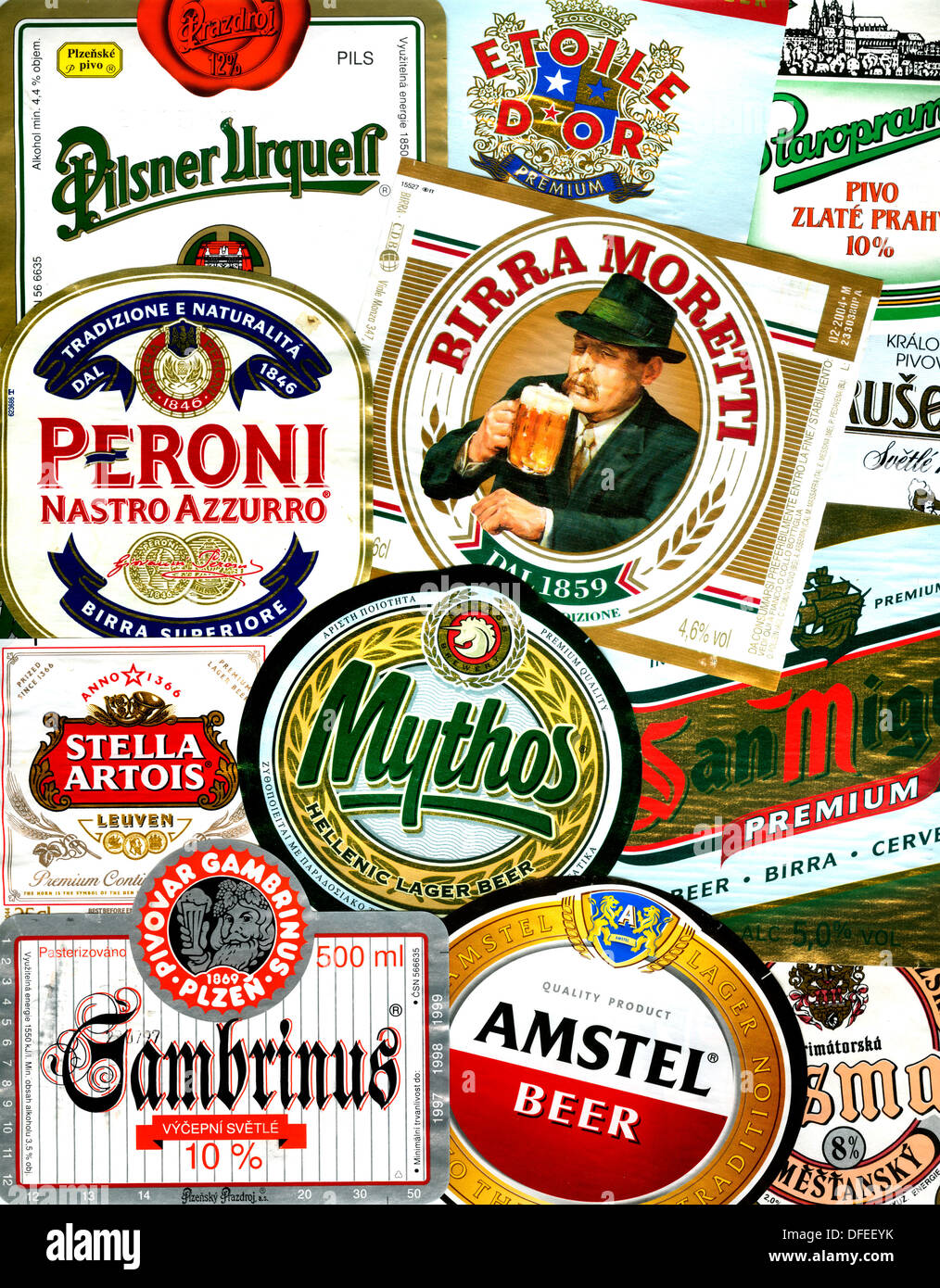 European Beer Logos