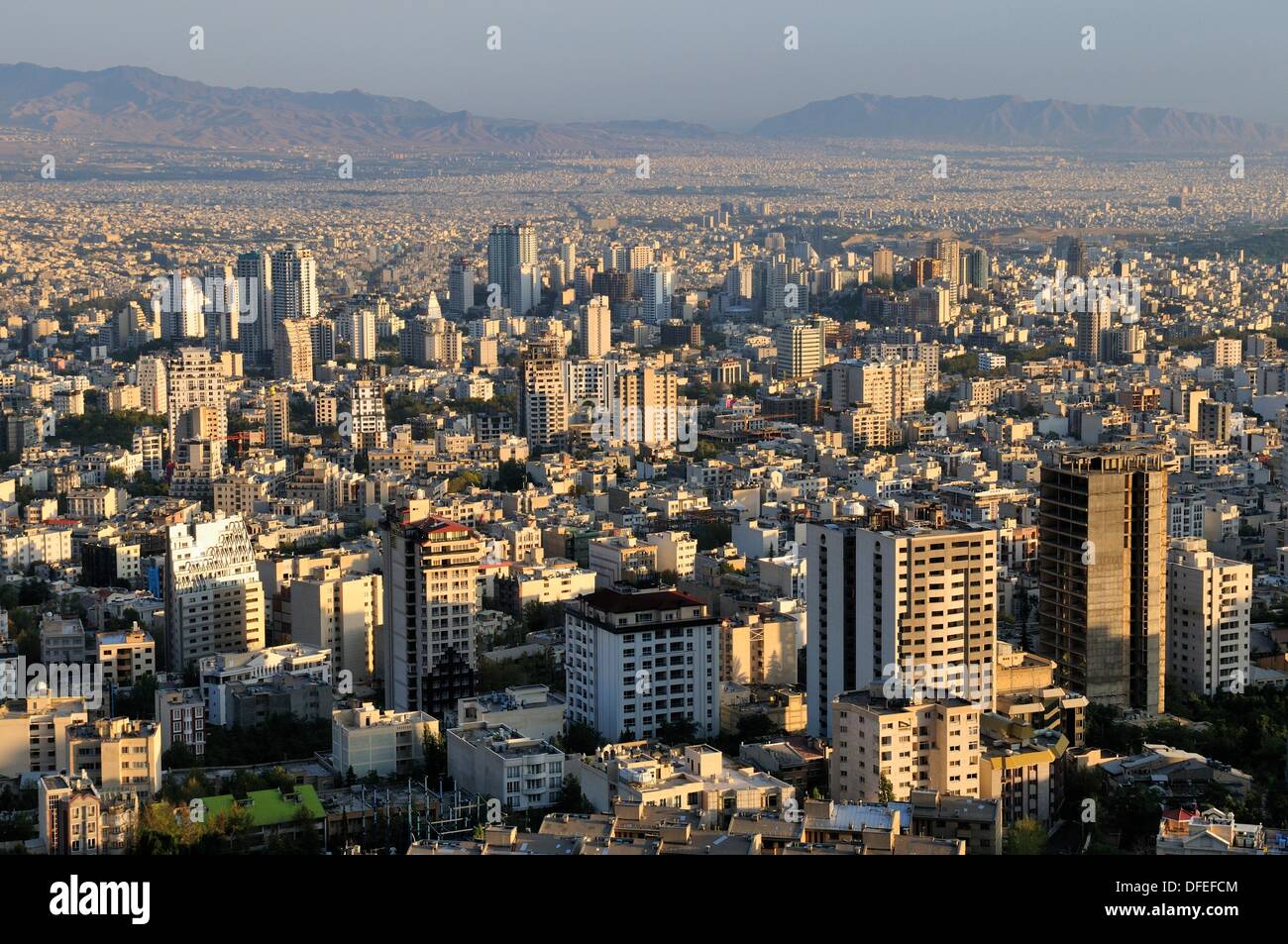 View of the megacity of tehran hi-res stock photography and images - Alamy