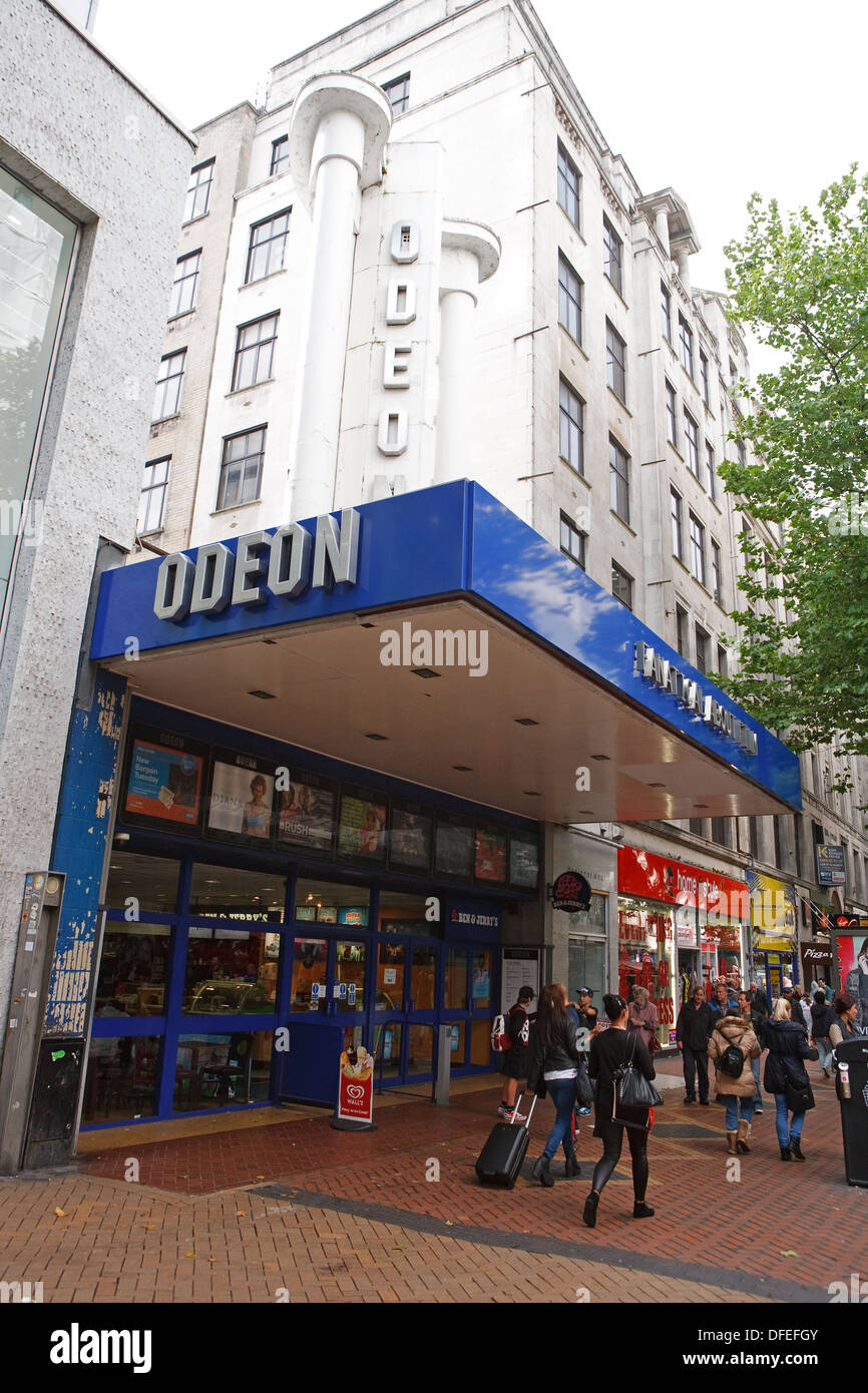 Odeon cinema in Birmingham UK Stock Photo - Alamy