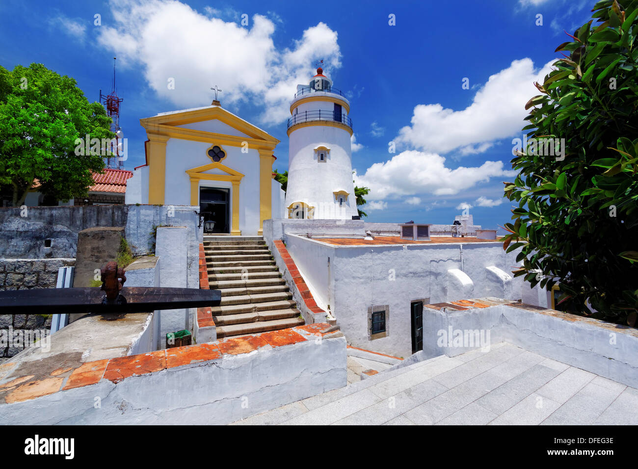 macau famous landmark, lighthouse Stock Photo - Alamy
