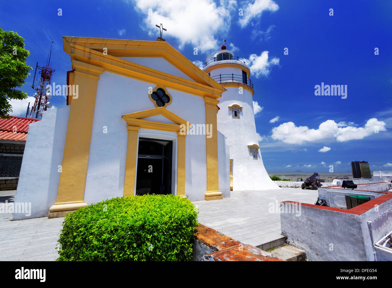 macau famous landmark, lighthouse Stock Photo - Alamy