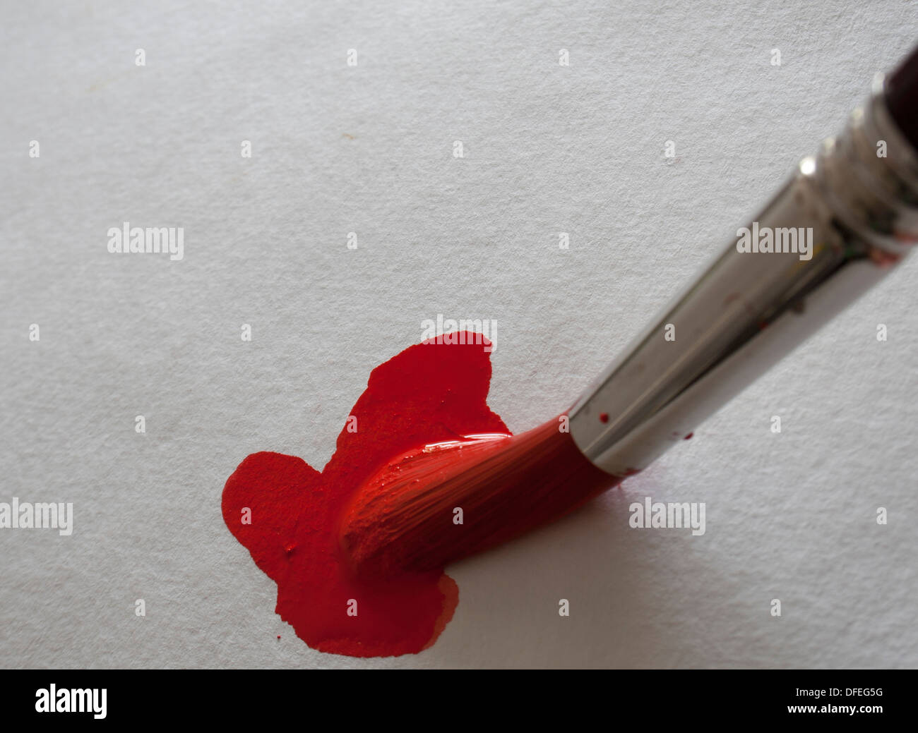 Red paint hi-res stock photography and images - Alamy