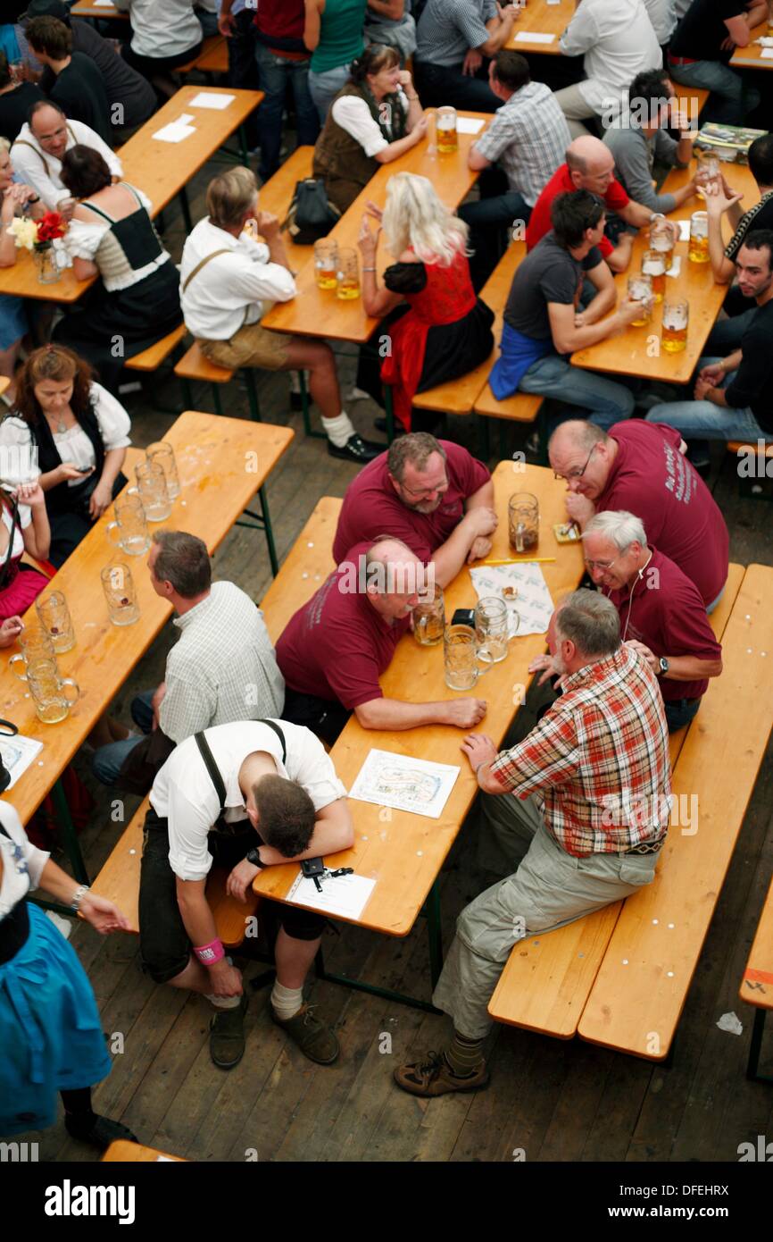 German beer drinker hi-res stock photography and images - Alamy