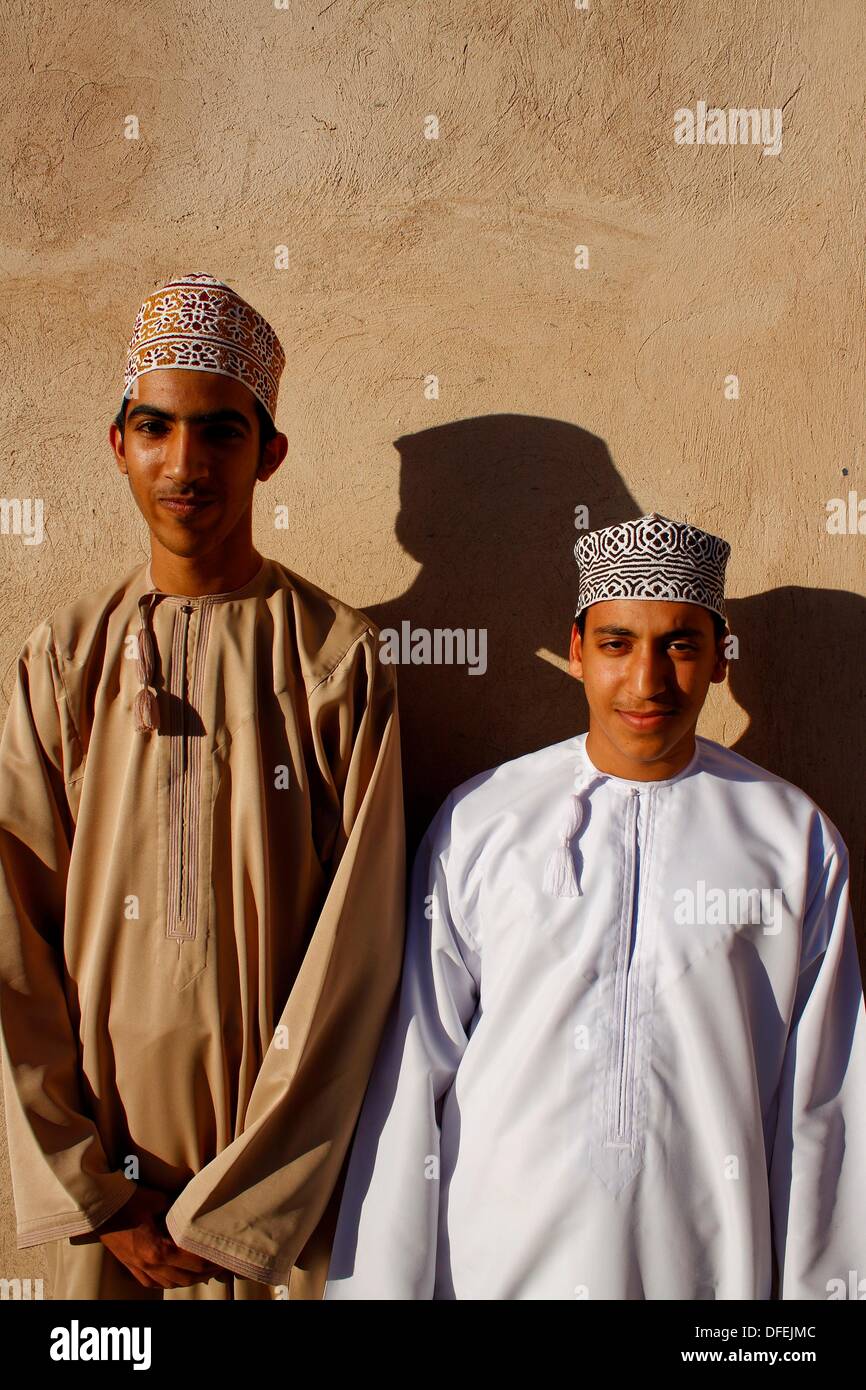 Middle east omani boys hi-res stock photography and images - Alamy