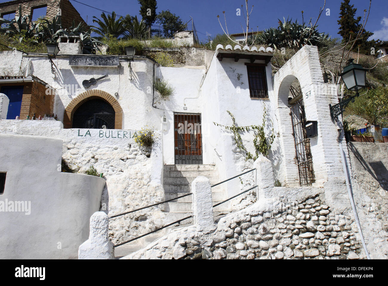 Sacromonte caves spain hi-res stock photography and images - Alamy