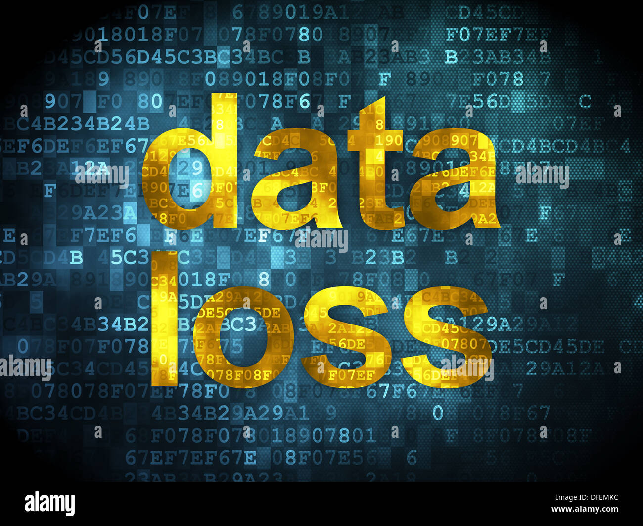 Data concept: Data Loss on digital background Stock Photo - Alamy