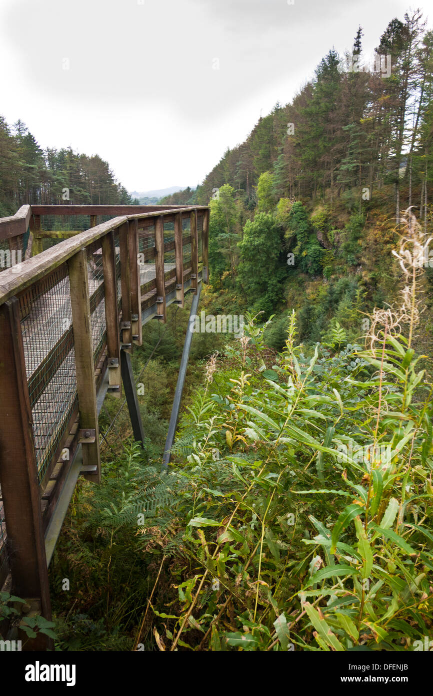 Glen of the Bar View point viewing platform Stock Photo - Alamy