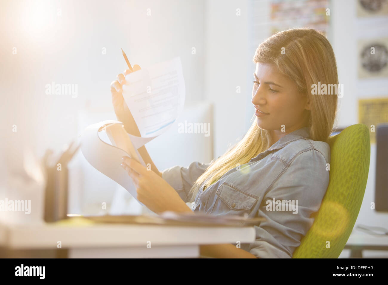 Office view inside desk hi-res stock photography and images - Alamy