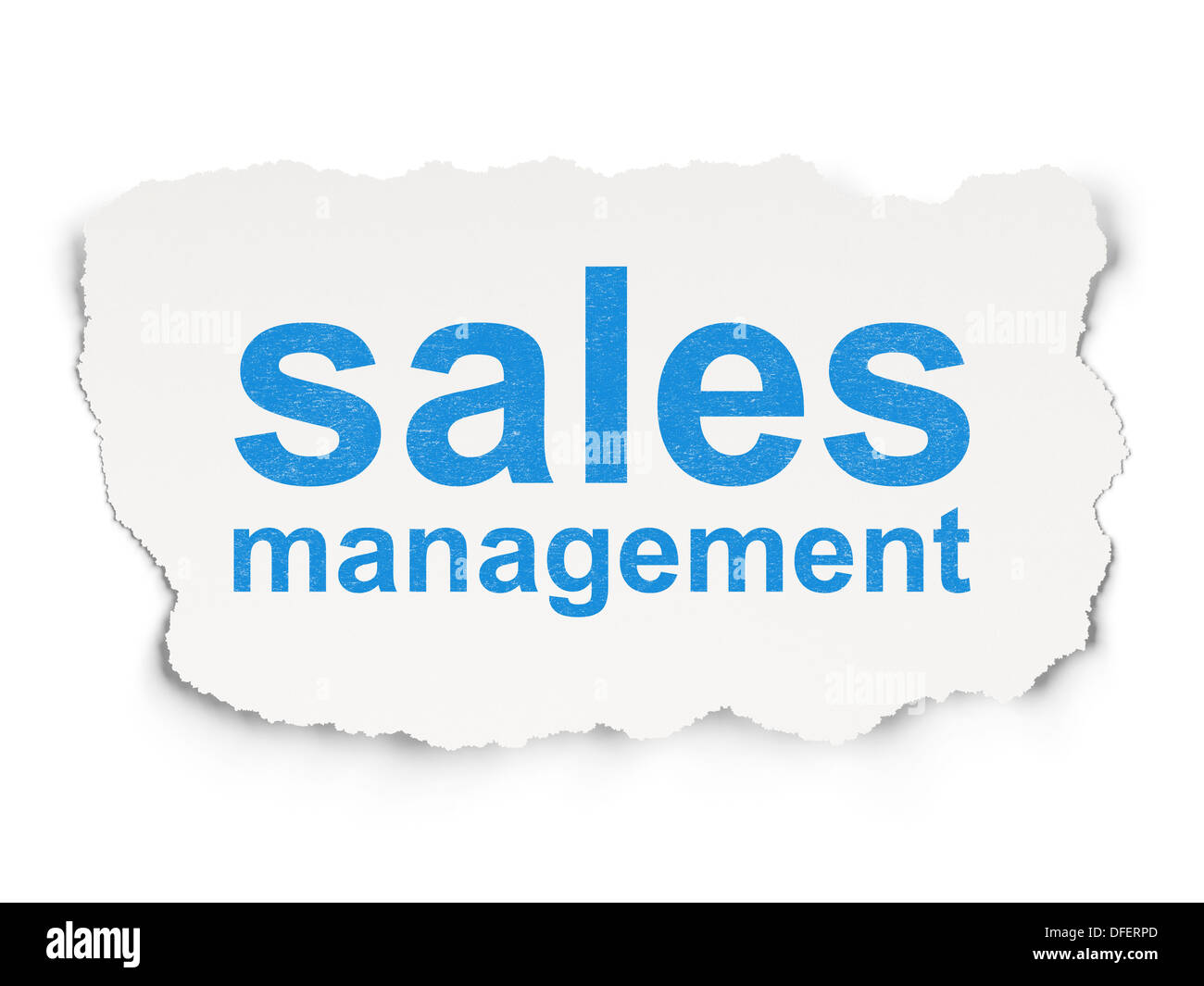 Marketing concept: Sales Management on Paper background Stock Photo - Alamy