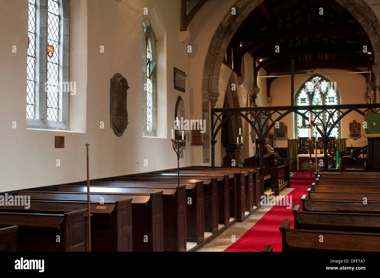 All Saints Church, Kirkby Mallory, Leicestershire, England, UK Stock ...
