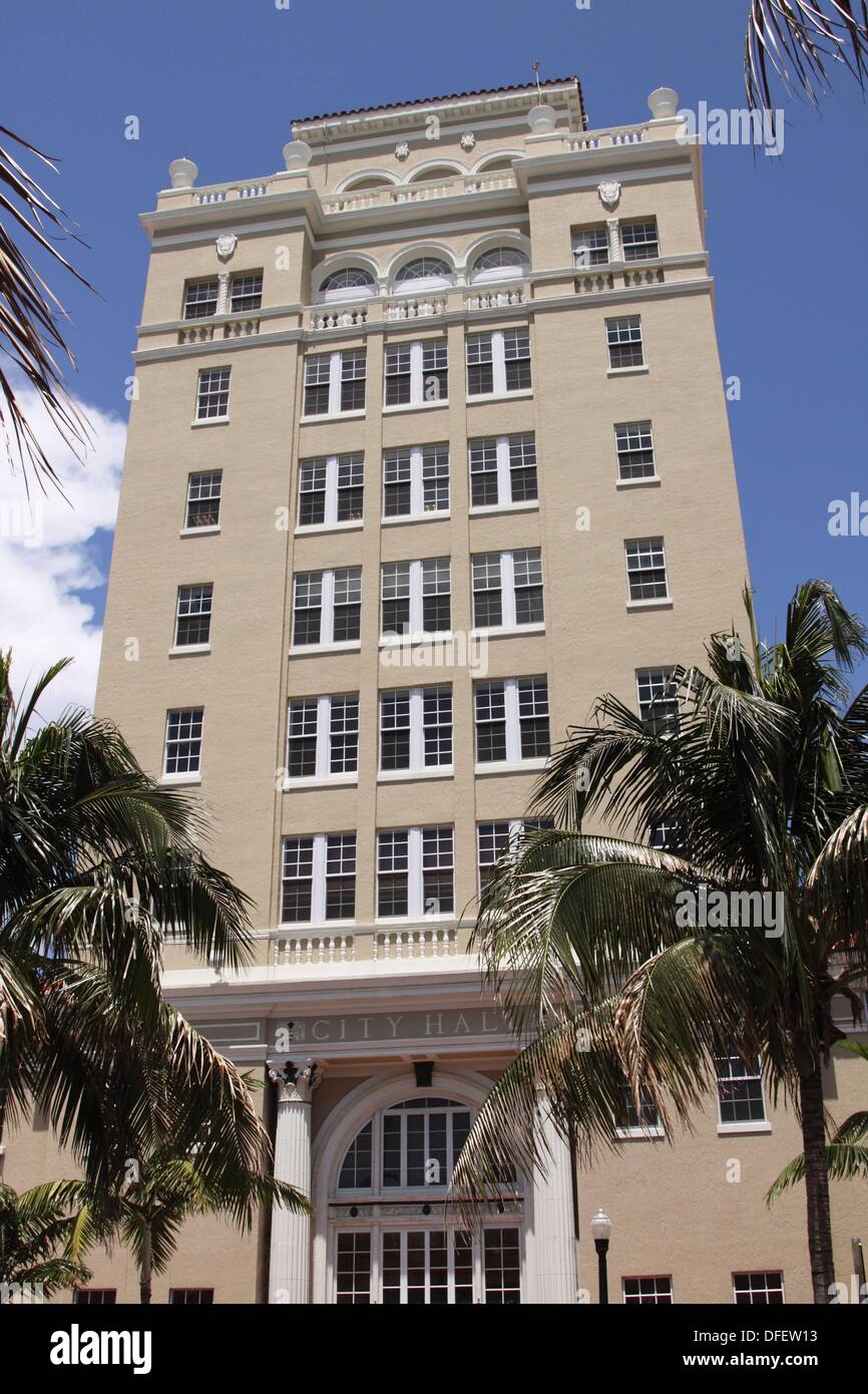 Miami beach city hall hi-res stock photography and images - Alamy