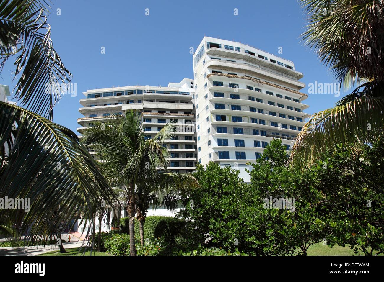 Buildings in Miami Beach Stock Photo - Alamy