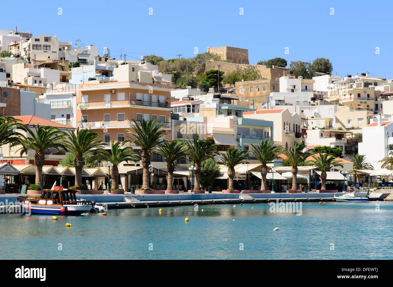 Promenade of Sitia - Crete, Greece Stock Photo - Alamy