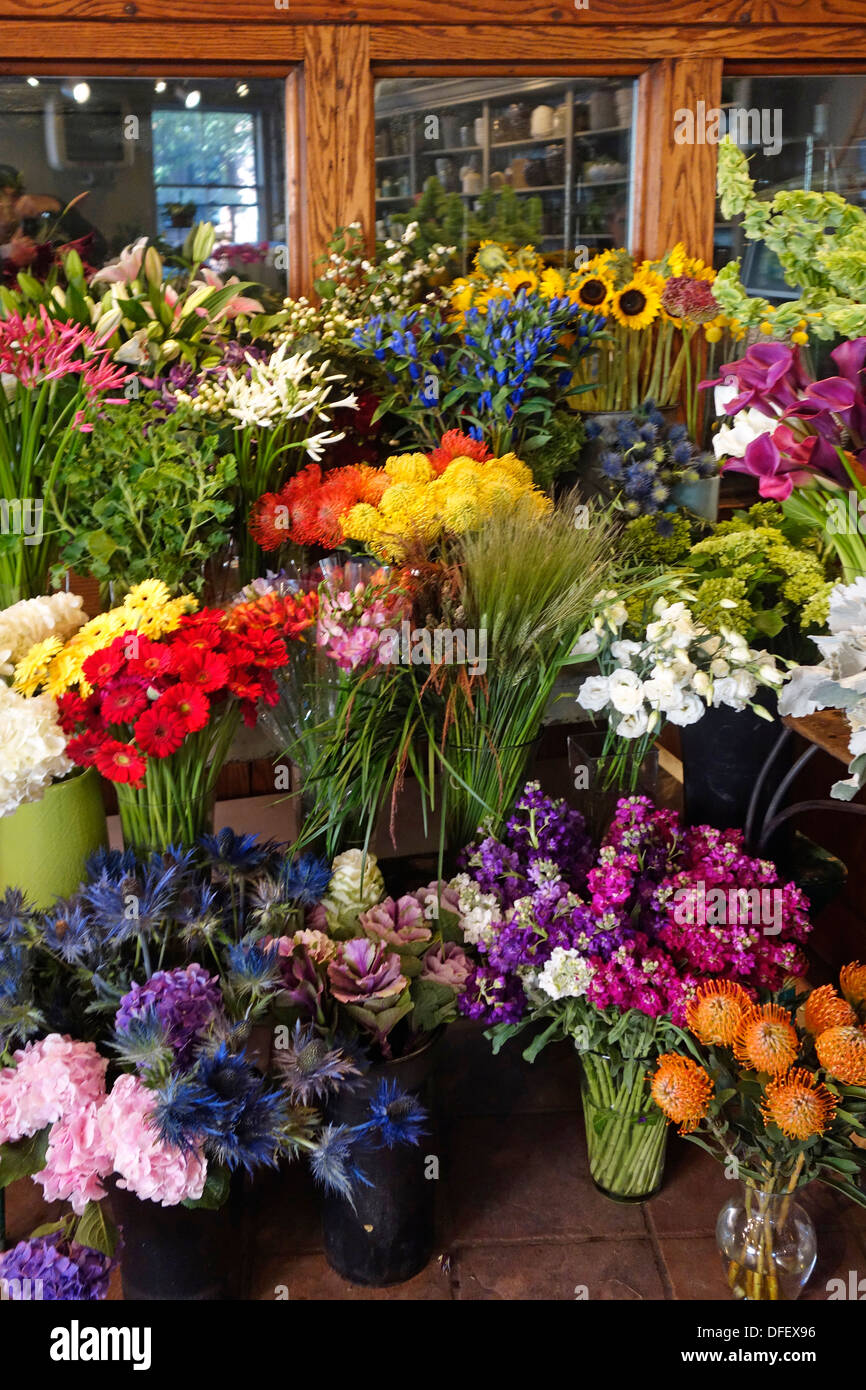 flower shop in Beacon Hill Boston MA Stock Photo - Alamy
