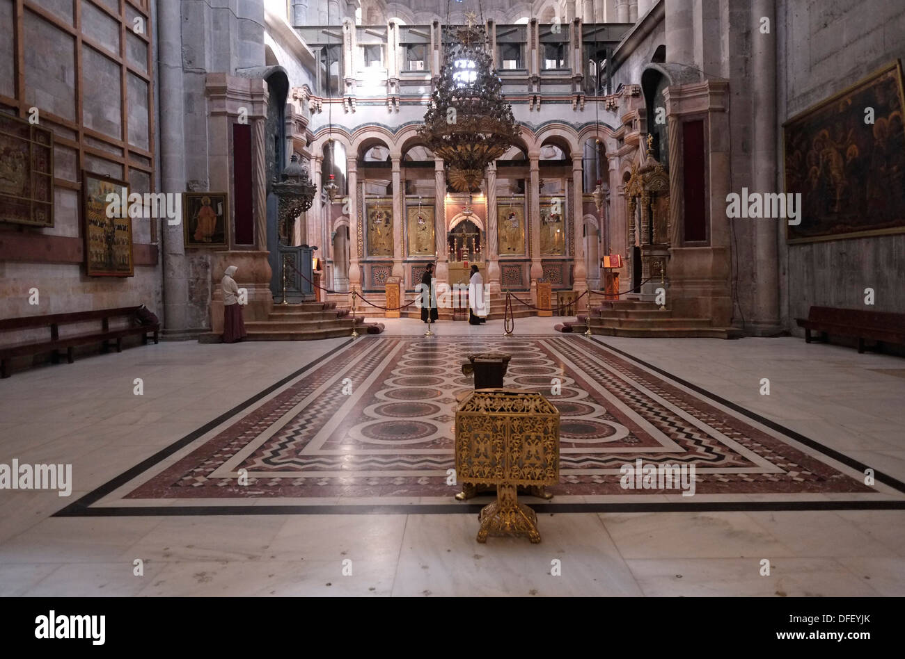 Throne of the patriarch of jerusalem hi-res stock photography and ...