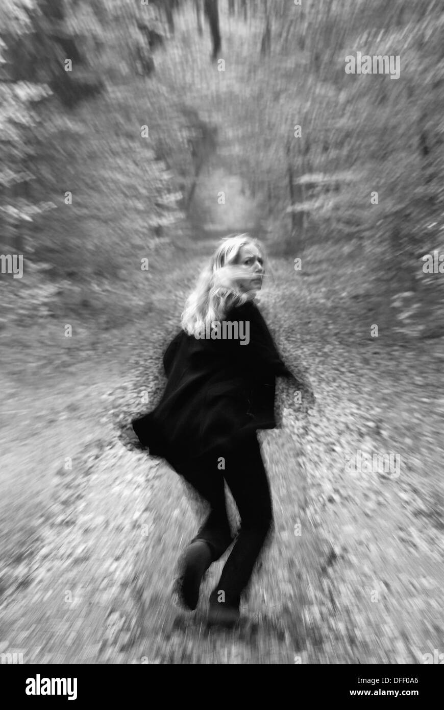 People Running In Panic High Resolution Stock Photography and Images ...