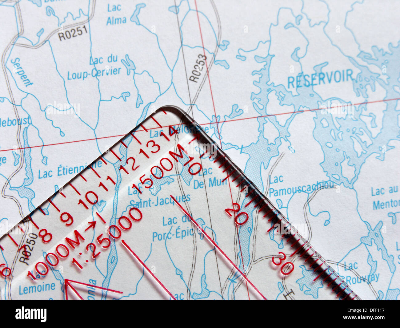 Scale Map High Resolution Stock Photography and Images - Alamy